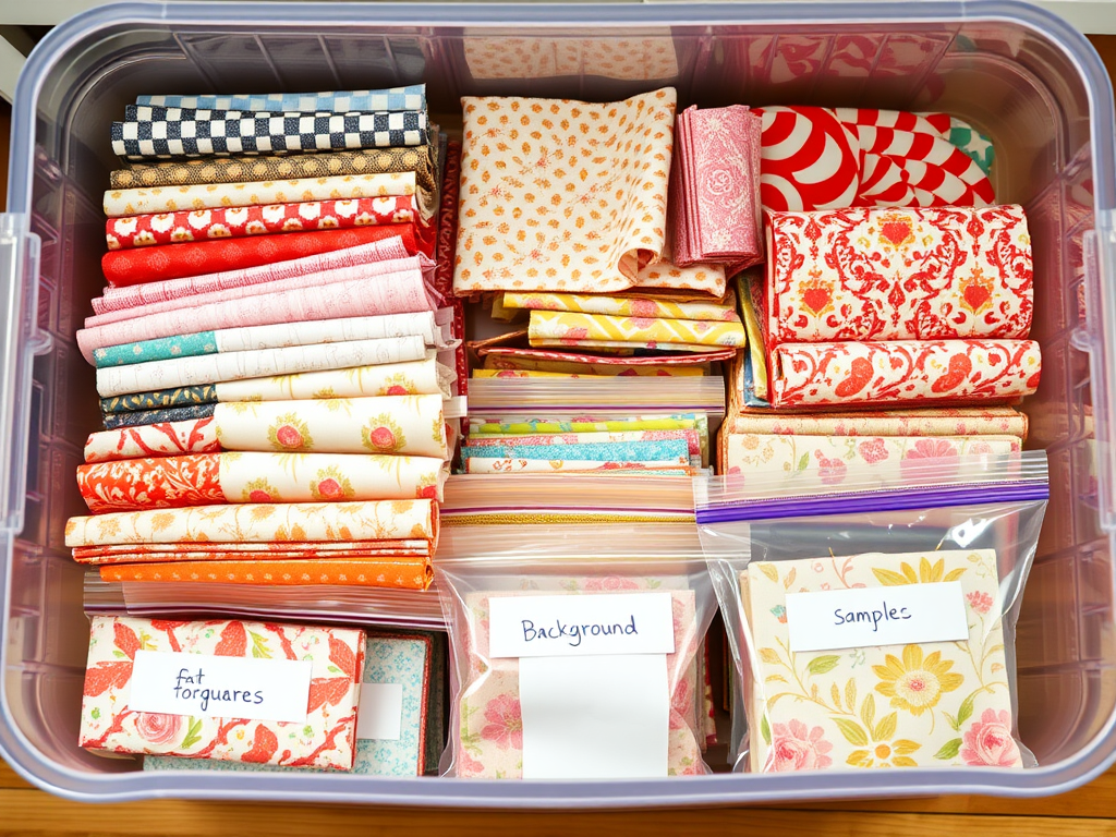 Organizing Quilting Pieces: A Step-by-Step Guide – The Saturday Seamstress